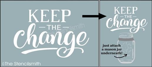 3792 - Keep the Change stencil