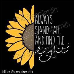 6253 - always stand tall stencil