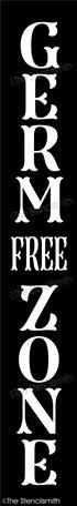 6658 - Germ Free Zone stencil
