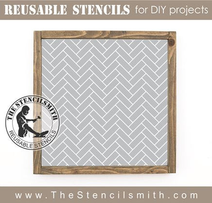 9280 herringbone pattern stencil