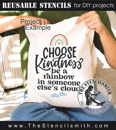 9292 choose kindness stencil