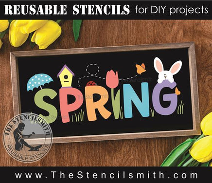 9340 SPRING stencil