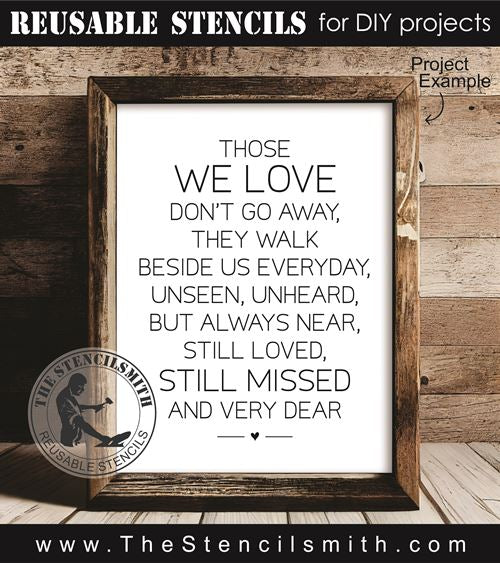 Memorial Stencils | The Stencilsmith