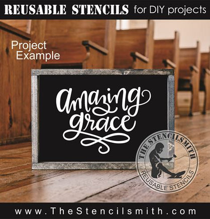 9413 amazing grace stencil
