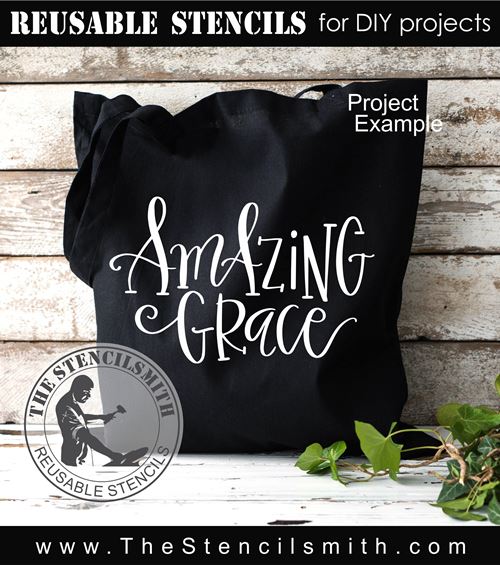 9477 Amazing Grace Stencil