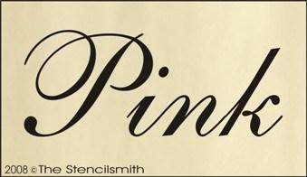 137 - Pink stencil
