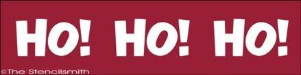1626 - HO HO HO! stencil