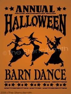 17 - Barn Dance stencil