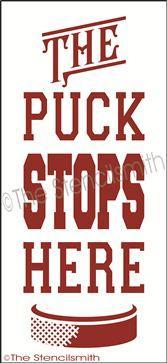 1979 - The puck stops here stencil