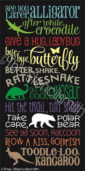 See You Later Alligator Sayings