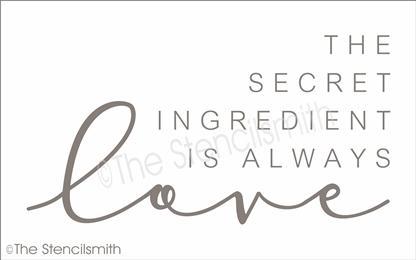 2813 - The secret ingredient stencil