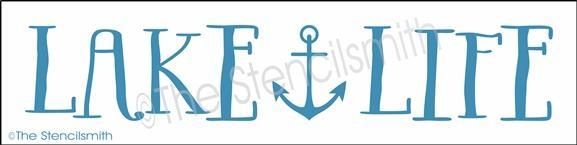3421 - LAKE LIFE stencil