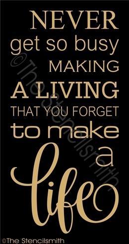 3557 - Never get so busy making stencil