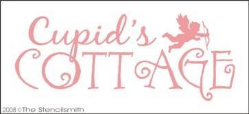 392 - Cupid's Cottage stencil