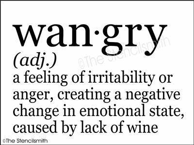 4086 - wangry definition stencil