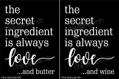 4994 - the secret ingredient stencils