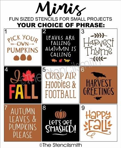 Fall and Halloween Stencils – Page 20 – The Stencilsmith