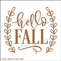 6223 - hello fall stencil