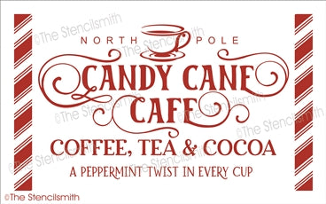 7108 - Candy Cane Cafe stencil