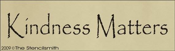 719 - Kindness Matters stencil
