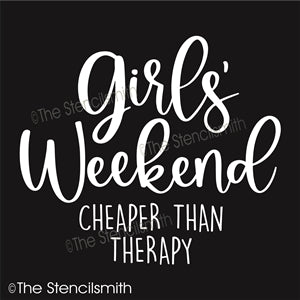 7409 - Girls' Weekend stencil