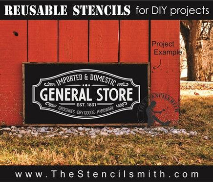 7415 - General Store stencil