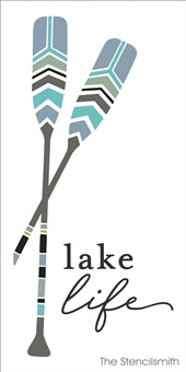 7446 - Lake Life stencil