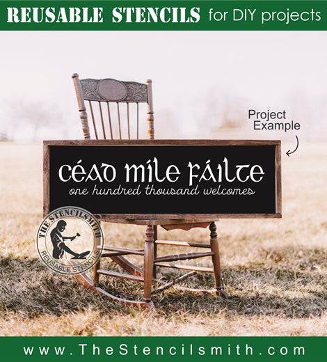 7938 - Cead Mile Failte stencil