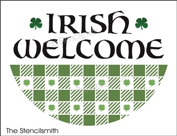 8664 - Irish Welcome stencil