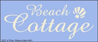 Beach Cottage stencil