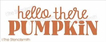 6965 - hello there pumpkin stencil