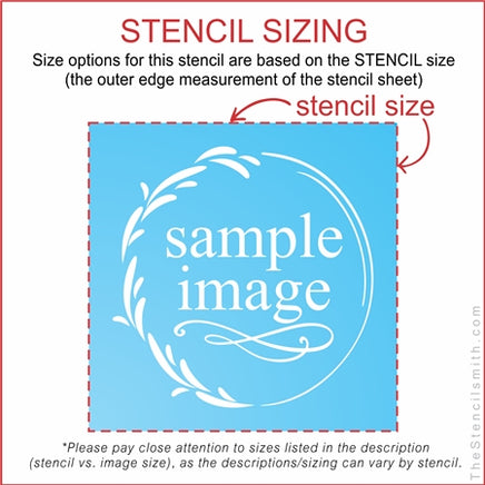 7487 - Poolside Paradise stencil